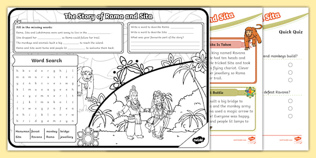 Hinduism: Story of Rama and Sita - Twinkl Homework Help
