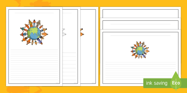 Australia - Harmony Day Writing Frame Pack (teacher made)