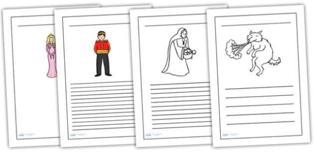 FREE! - Traditional Tales Themed Writing Frames