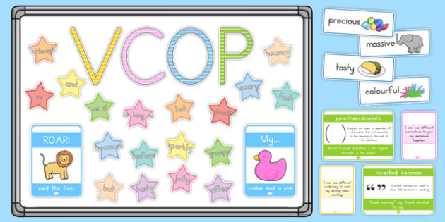 VCOP Display Pack (teacher made)
