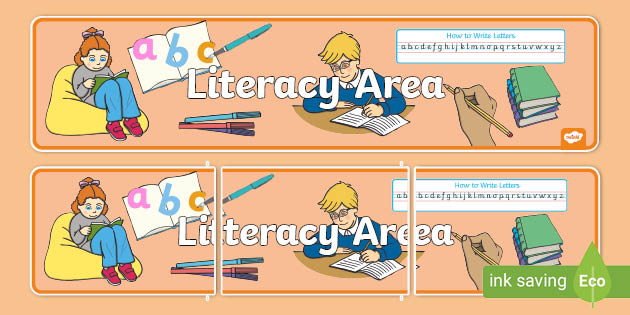👉 Literacy Area Display Banner