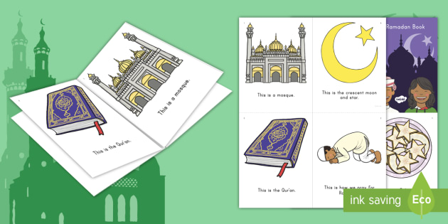 Ramadan Emergent Reader - Islam, Islamic Holiday, Muslim Children, Early