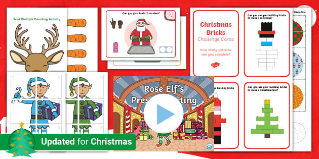 Christmas Activities For Preschoolers | Printable | Maths