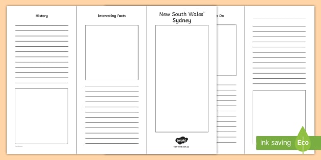 Sydney Brochure Activity (teacher made)