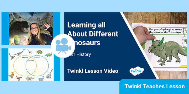 FREE! - KS1 (Ages 5-7) History: Dinosaurs Video Lesson