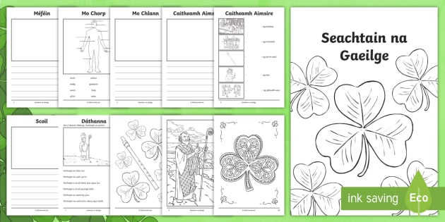 Seachtain na Gaeilge Activity Booklet Gaeilge - seachtain na