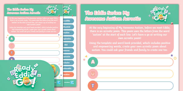 FREE! - The Eddie Series: My Awesome Autism Acrostic