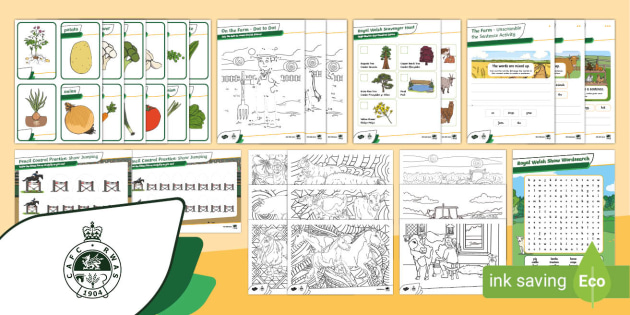 FREE! - Royal Welsh Resources Pack (teacher made)