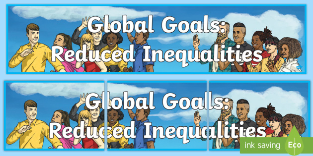 Global Goals Reduced Inequalities Display Banner