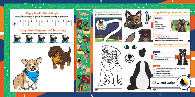 Puppy Bowl Activity Pack puppy-bowl-activity-pack