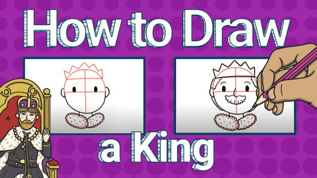 How to Draw a King | Twinkl Kid's TV (teacher made)