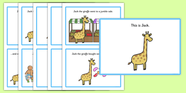 Initial j Story (teacher made)