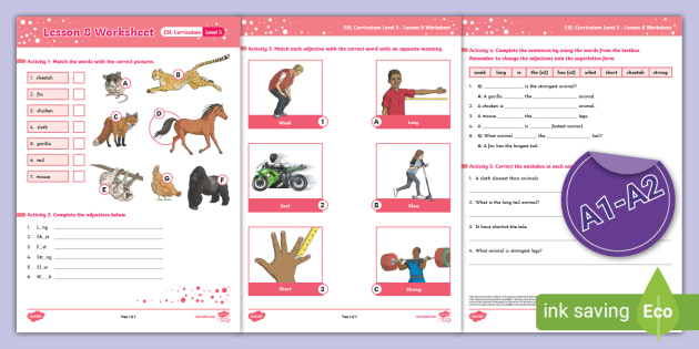 ESL Grammar Reviews | twinkl.ca