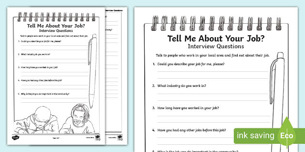 Interview Questions for Workers in my Locality