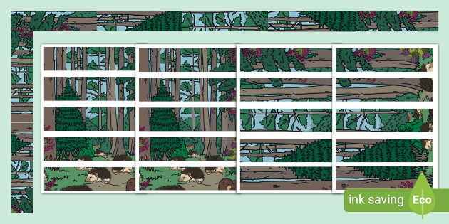 Hedgehog Display Ideas – Printable Borders for the Classroom