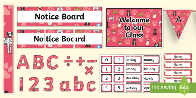 Pawsome Puppy Classroom Display Pack | Twinkl South Africa