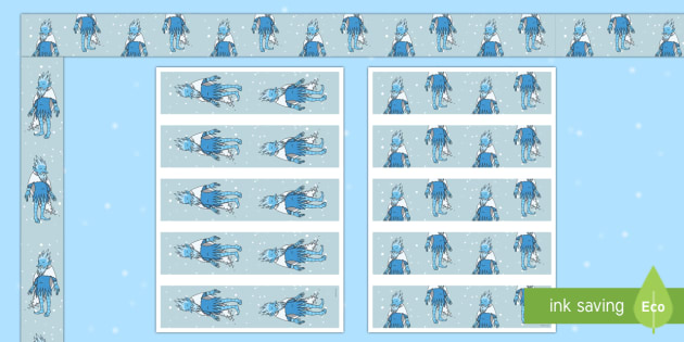 Jack Frost Display Borders (Teacher-Made)