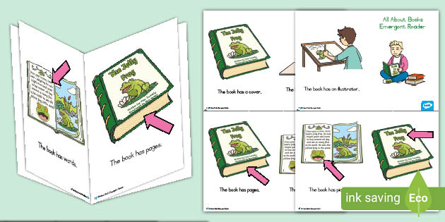 All About Books Emergent Reader (teacher made)