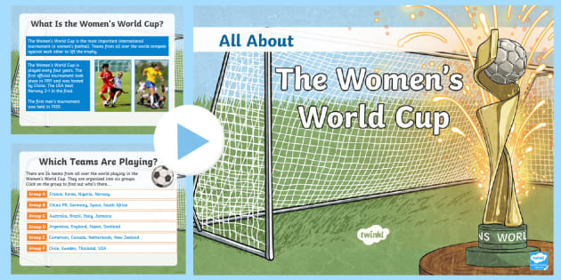 The Women's World Cup PowerPoint