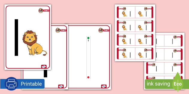 Letter L Posters and Flashcards Pack (teacher made)