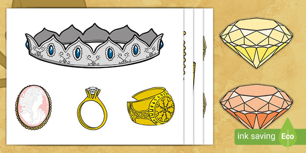 Treasure Cut-Outs (teacher made)