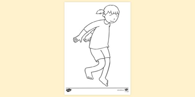 Bounce Colouring | Colouring Sheets