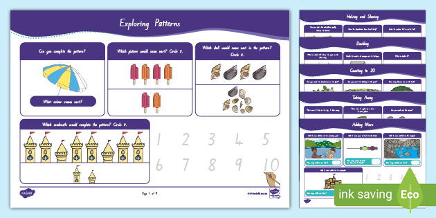 Year 1 NZ Summer Maths Activity Mats