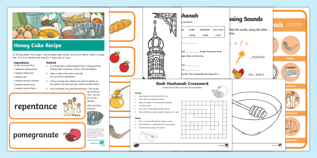 Rosh Hashanah Activity Pack - KS2 - RE - Judaism - Festivals