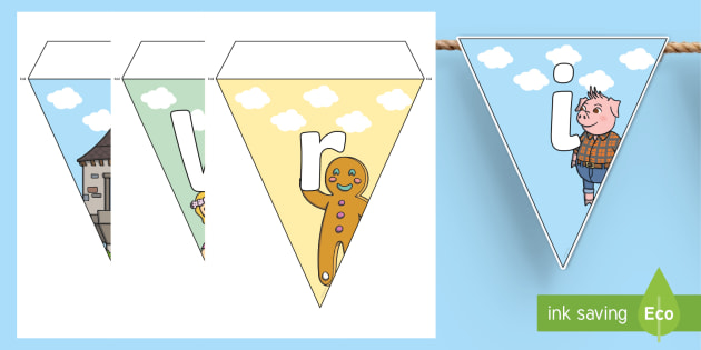 Writing Den Display Bunting (teacher made)