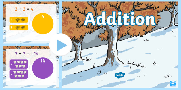 Winter-Themed Addition PowerPoint