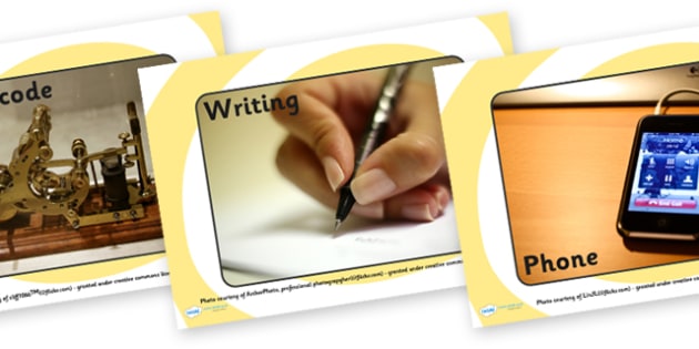 Forms of Communication Photo Posters (teacher made)