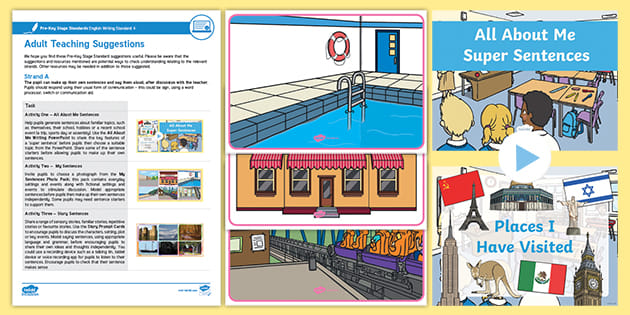 Pre-Key Stage Standards English Writing Standard 4 Strand A Resource Pack