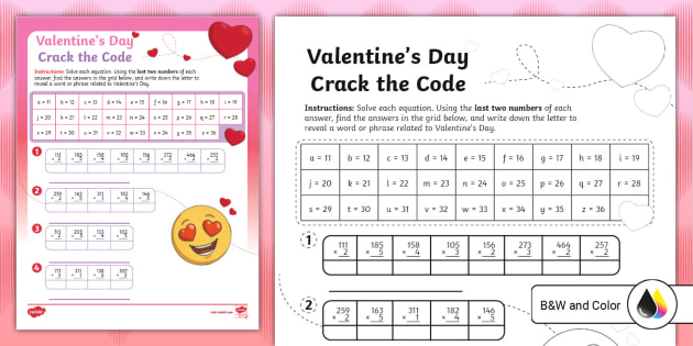Valentine S Multiplication Worksheets Multi Digit Multiplication