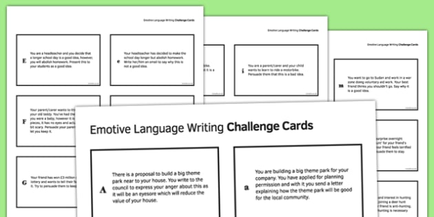 What Is Emotive Language Examples Teaching Wiki