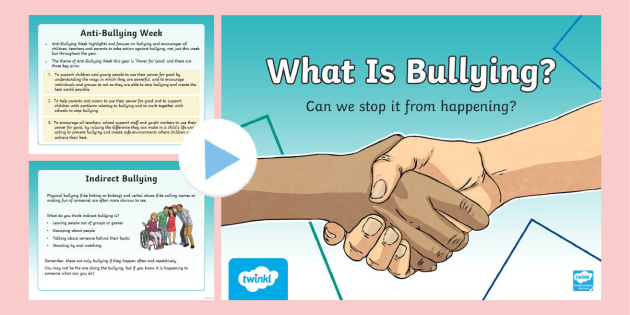 Anti-Bullying Week PowerPoint (teacher made)