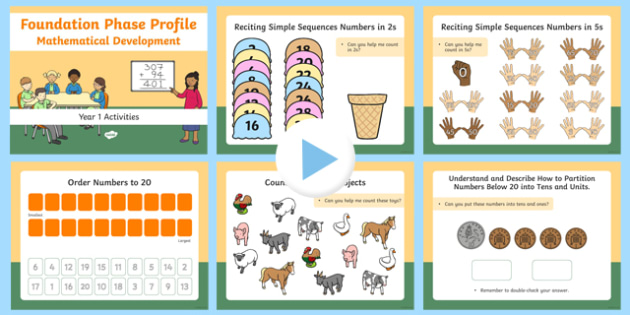 Reception/Year 1 Morning Mathematical Development Starter Activities