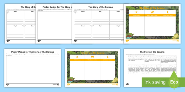 The Story of the Banana Resource Pack (teacher made)