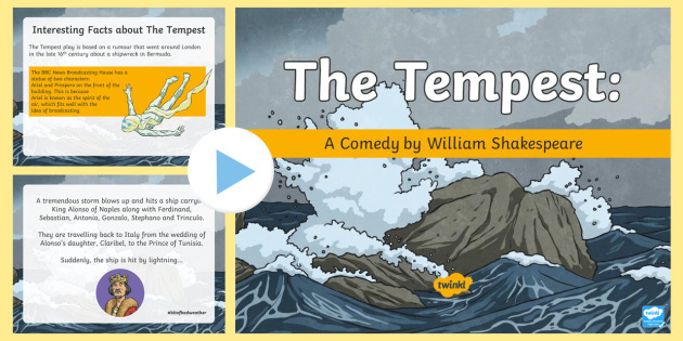 Shakespeare's The Tempest PowerPoint - English Resource - Twinkl