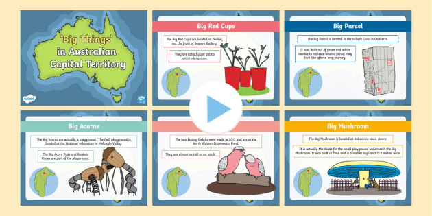 Big Things in Australian Capital Territory | Twinkl