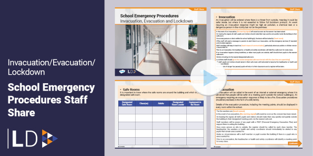 Staff Share: Emergency Procedures - Invacuation/Evacuation
