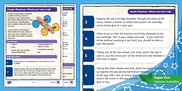 Simple Machines Physics | twinkl.co.uk
