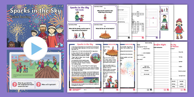 Sparks in the Sky Guided Reading Pack (teacher made)