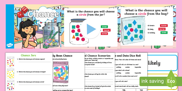 Year 2 Chance Resource Pack - Australian Curriculum Statistics and ...