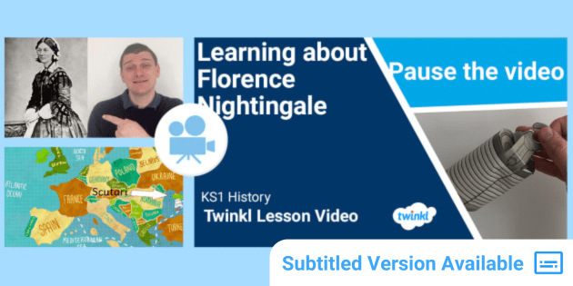 FREE! - KS1 (Ages 5-7) History: Florence Nightingale Video Lesson