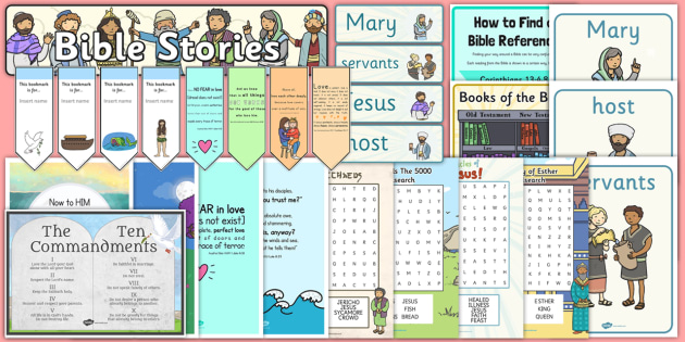 Bible Quotes and Word searches Resource Pack (teacher made)