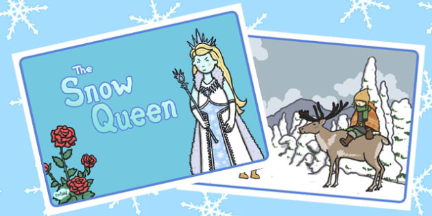 The Snow Queen Story Sequencing (teacher made)