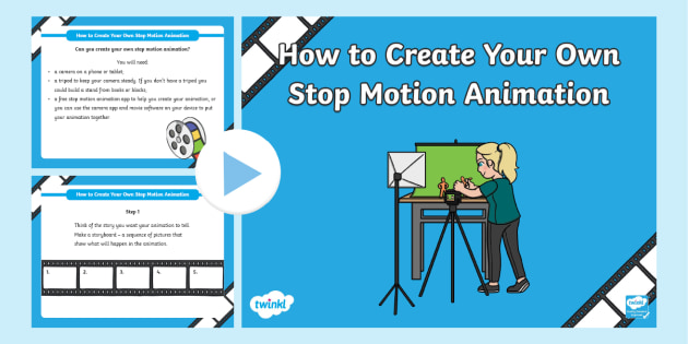 Stop Motion Worksheet