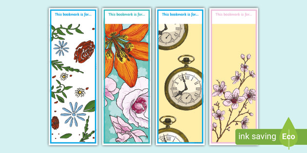 Vintage Theme Display Bookmarks