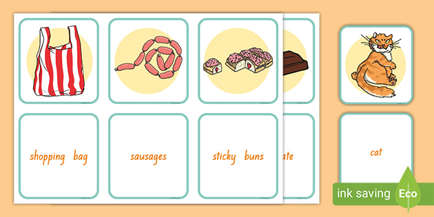 Cat Vocabulary and Picture Matching Cards (teacher made)