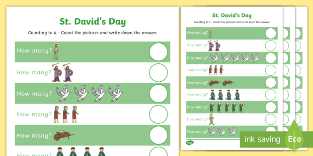 Fun St Davids Day Maths Activities - Learning Resources